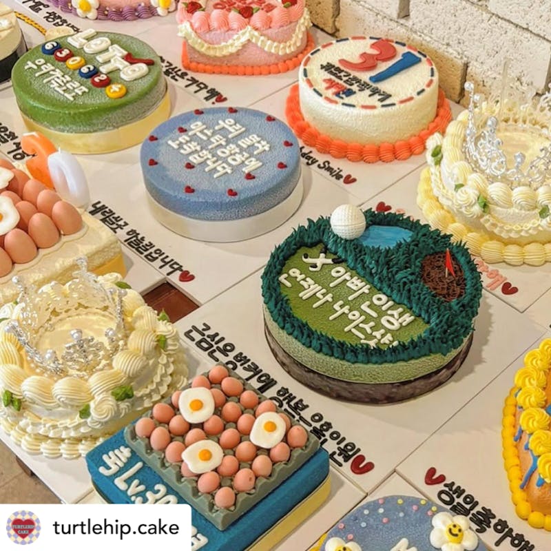 這些蛋糕太可愛！盤點7間IG超夯韓國彩色奶油蛋糕店，甜到直接戀愛！